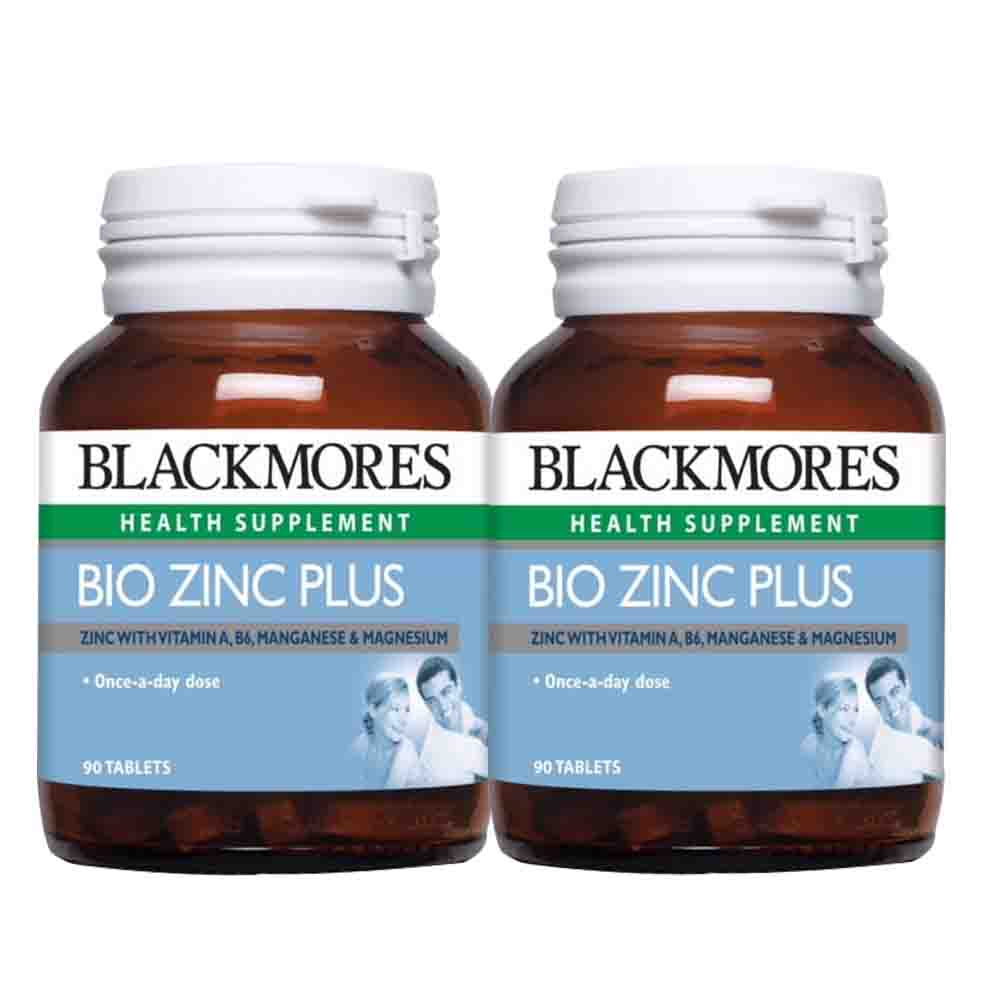 Health Shop - Blackmores Bio Zinc Plus 2 x 90s