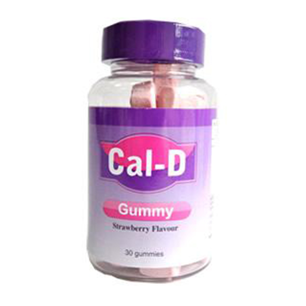 Health Shop - Cal-D Gummy Strawberry Flavour 30s