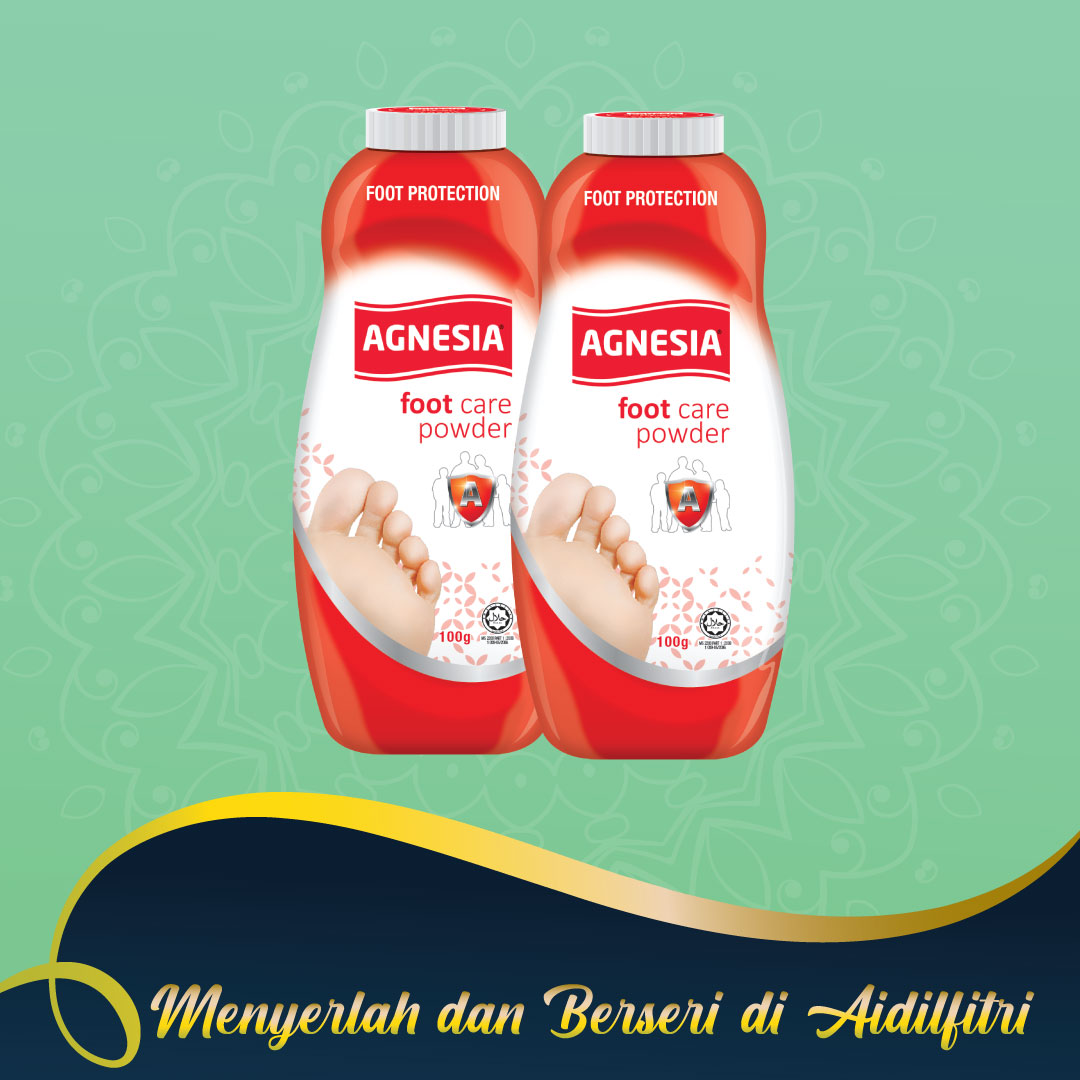 Health Shop - Agnesia Foot Care Powder 100g Twin Pack